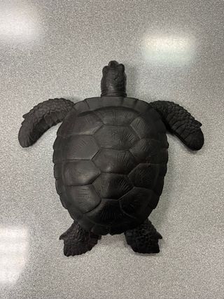Tartaruga in ceramica da appendere