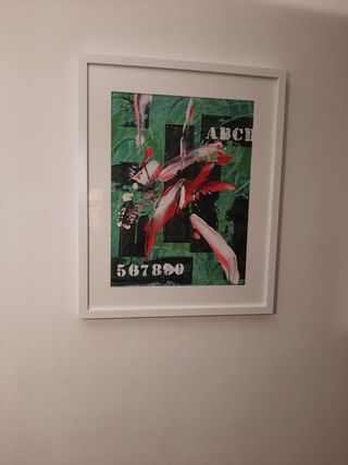 Quadro moderno con cornice
