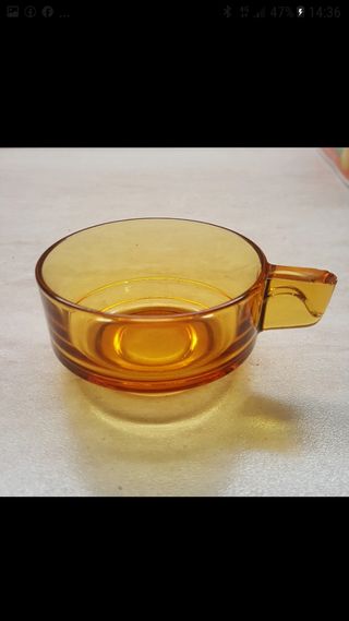 Tazzina vintage in vetro cm 7x4
