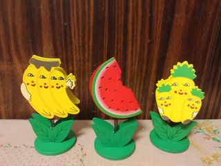 6 segnaposti frutta