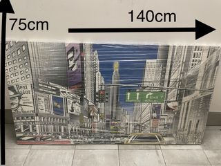 Quadro pop art 140 x 75 cm