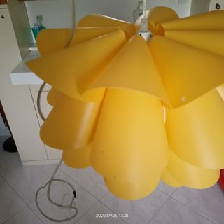 Lampadario arancione 