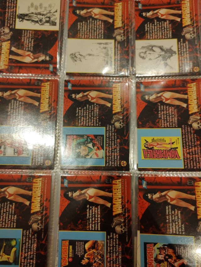 Vampirella 90 cartas, completo! de segunda mano por 65 EUR en Barcelona ...