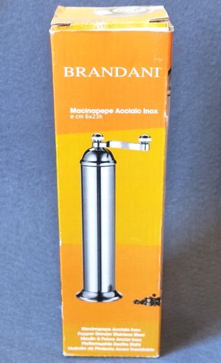 Macinapepe e sale Brandani acciao inox