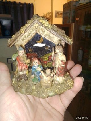 presepe fatto a mano ceramica 