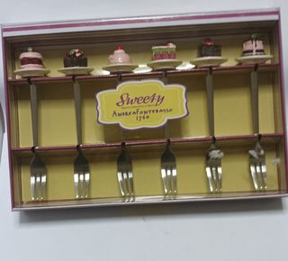 Servizio forchette da dolce.
