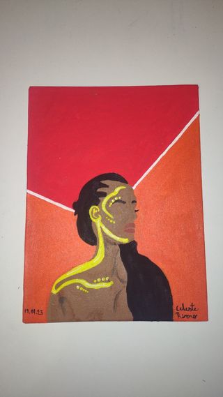 Dipinto a olio fatta a mano art