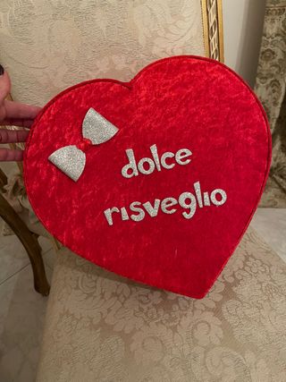Scatola san Valentino dolce risveglio 