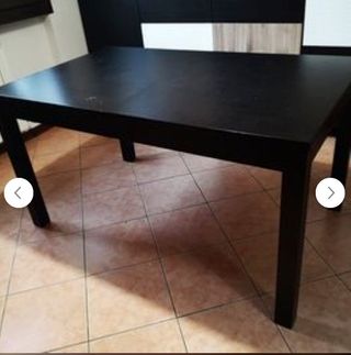 Tavolo Ikea nero Bjursta