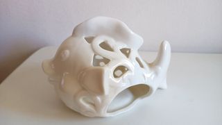 portacandela in ceramica Hervit