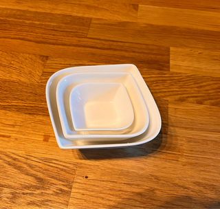 N. 3 Ciotoline bianche