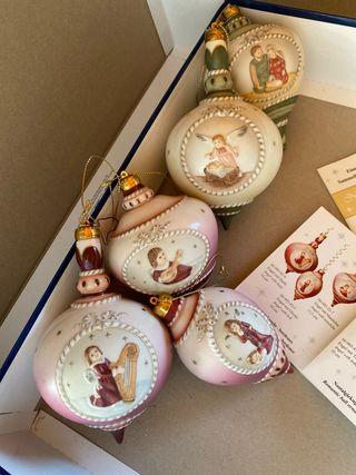 Collezione palle Natale Goebel in porcellana 