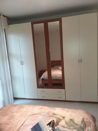 Armadio 6 ante panna legno spaziosissimo 