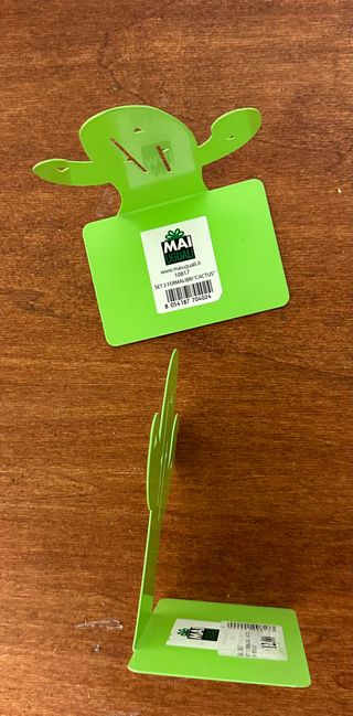 Set 2 portalibri e cd 