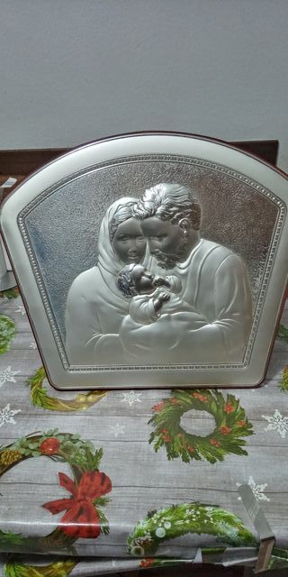Quadro da tavolo in argento