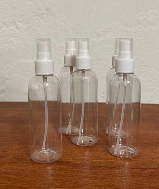 Set 5 spray di plastica nuovi 100 ml