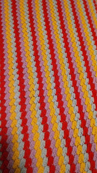 Coperta matrimoniale fatta a mano