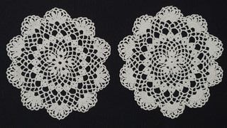 Centrini uncinetto filet realizzati a mano (NUOVI)