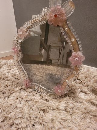 Specchio in vetro di Murano anni 50