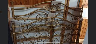 letto in ferro battuto 