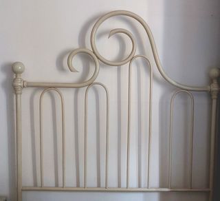 testiera letto in ferro vintage 