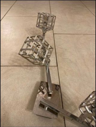 Faretti e lampadario da soffitto 