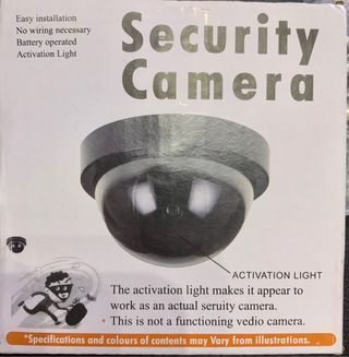 Telecamera spia finta con led