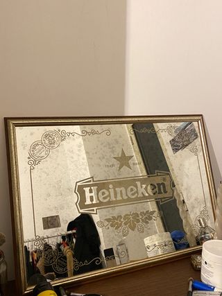 specchio, mirror, Heineken 