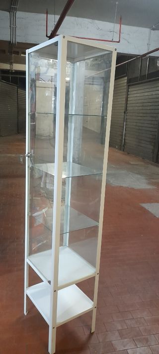 vetrina vetrinetta mobile con vetri 