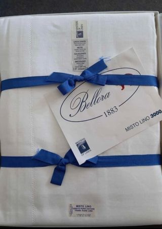 1 Lenzuolo Bellora misto lino/cotone