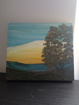 Quadretto con paesaggio 