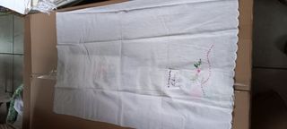 5 asciugamani ricamati della nonna 