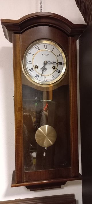 orologio da parete con pendolo in legno euro 80