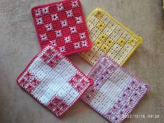 presina uncinetto doppia