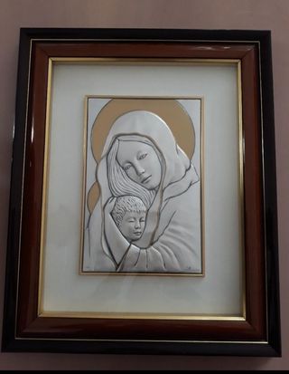 bassorilievo in argento 