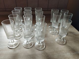 Servizio bicchieri liquore anni 70