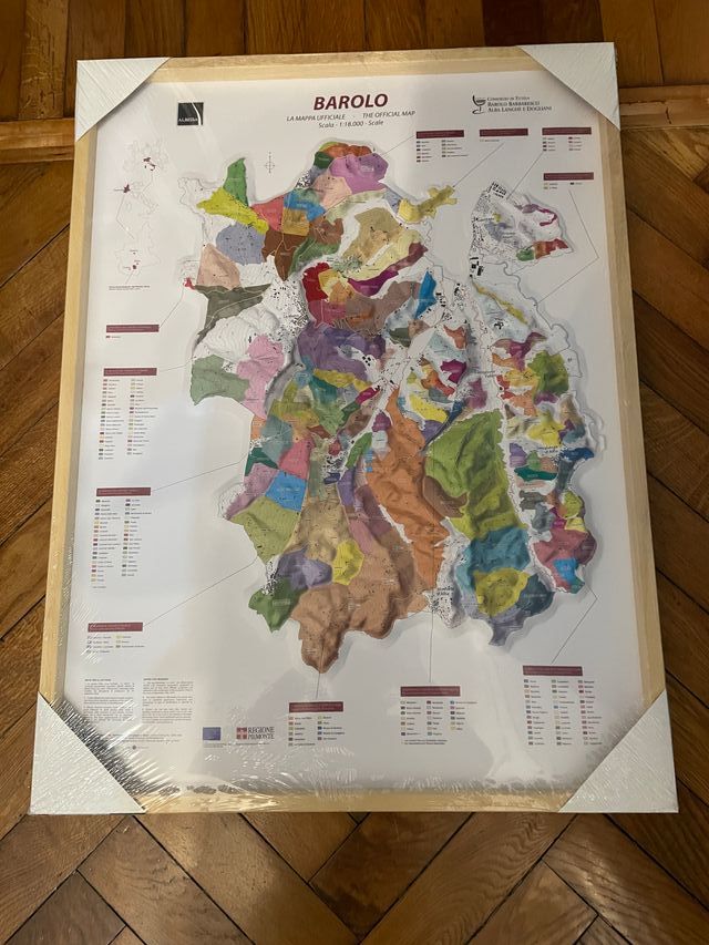 Barolo Mappa Ufficiale 3D Edizione Rara: giardino e fai da te in ...