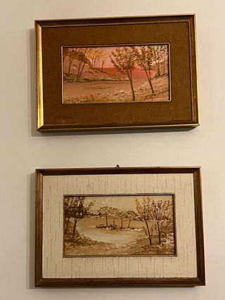 2 quadri degli anni 80