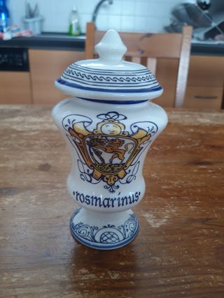 vasetto porcellana Tognana, gli speziali,.