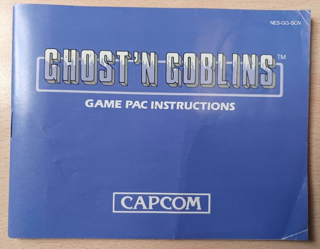Ghosts'n Goblins NES PAL B Original completo 1986 de segunda mano por ... Ghosts'n Goblins NES PAL B Original completo 1986 de segunda mano por ...