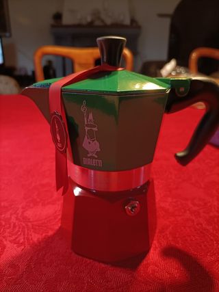 caffettiera Bialetti tricolore 