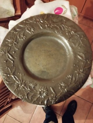 piatto in feltro da parete