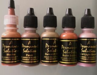 Pigmenti per il trucco semipermanente