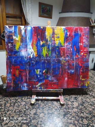 dipinto a mano su tela