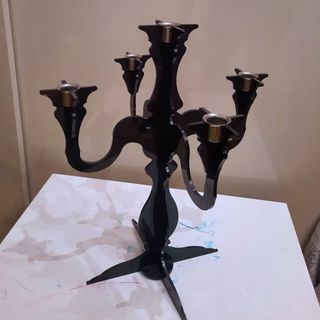 Candelabro in plexiglass 5 braccia