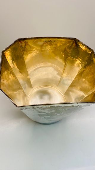 Secchiello ghiaccio in argento 800