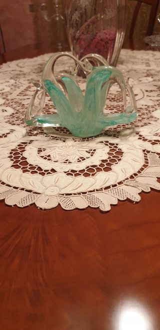 Porta tovaglioli in cristallo