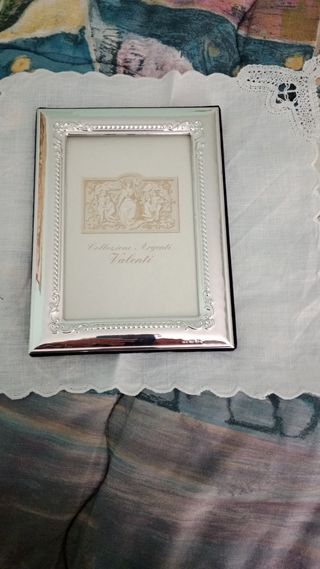 portafoto in argento 