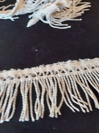 Frange passamaneria ecru bianco crema