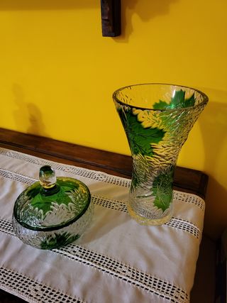 set cristallo di boemia